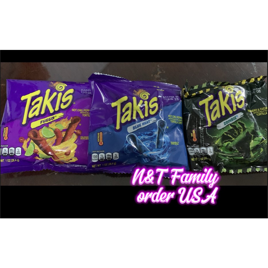 Combo bánh Takis 1oz (28.4 gr) nhiều mùi vị | Shopee Việt Nam