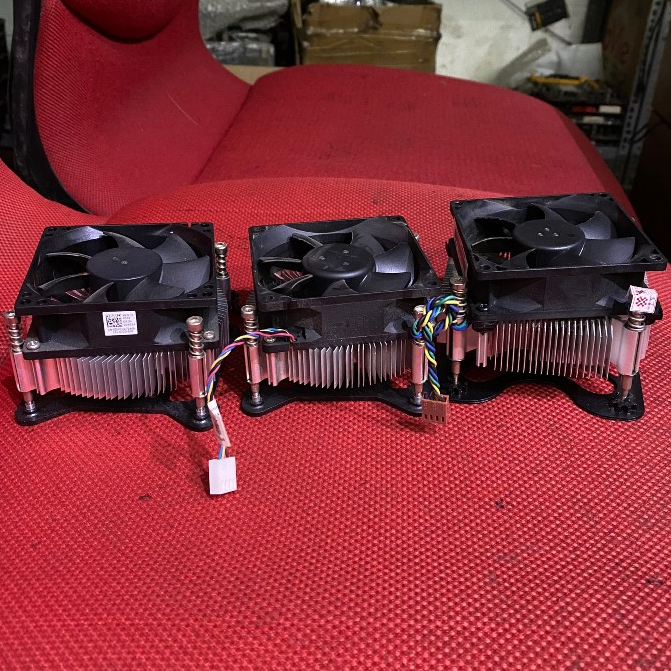 Fan CPU socket 115x tháo máy đồng bộ Dell HP Lenovo chân cắm main ...