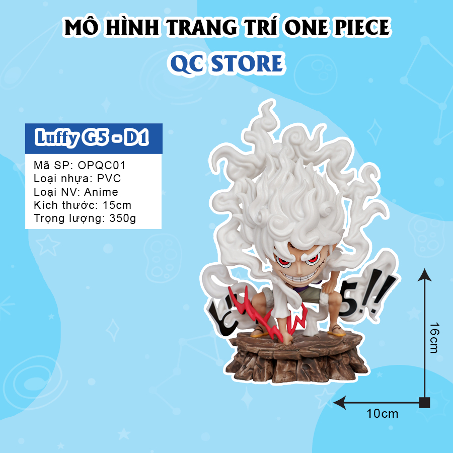 Mô hình Luffy Gear 5 Nika Action Sun God 16cm fullbox | Shopee Việt Nam