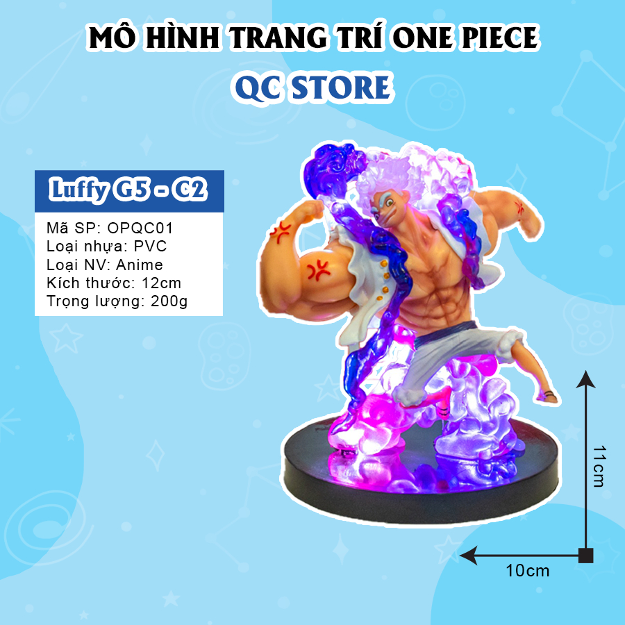 Mô hình Luffy Gear 5 Nika Action Sun God 16cm fullbox | Shopee Việt Nam
