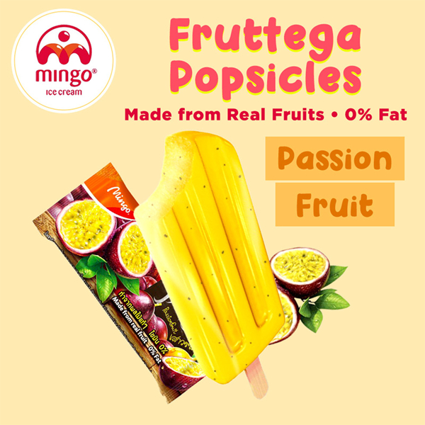 Kem chanh dây Mingo Fruttega Popsicles Passionfruit Thái Lan 65g ...