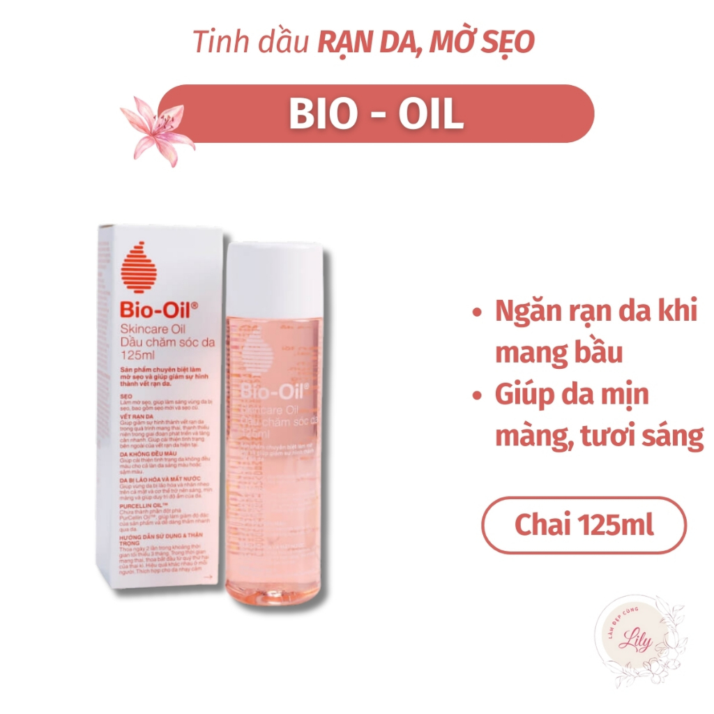 Tinh Dầu Rạn Da, Mờ Sẹo Bio-Oil Scar Treatment 125ml | Shopee Việt Nam