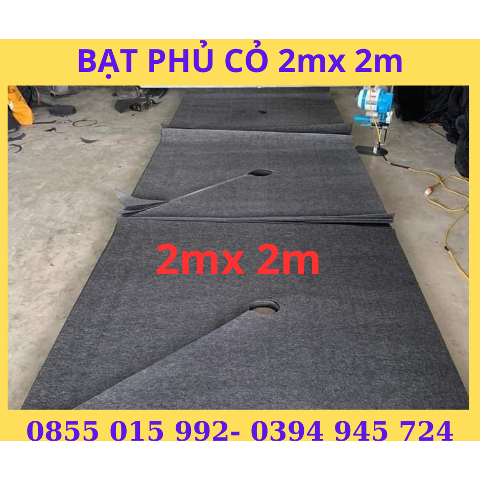 Bạt phủ chống cỏ dại (2mx 2m) bạt phủ gốc cây kích thước lớn | Shopee Việt Nam