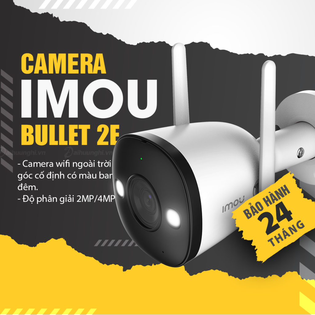 Camera imou IPC-F22FEP, F42FEP 2MP/4MP có Màu Ban Đêm tích hợp đèn báo ...