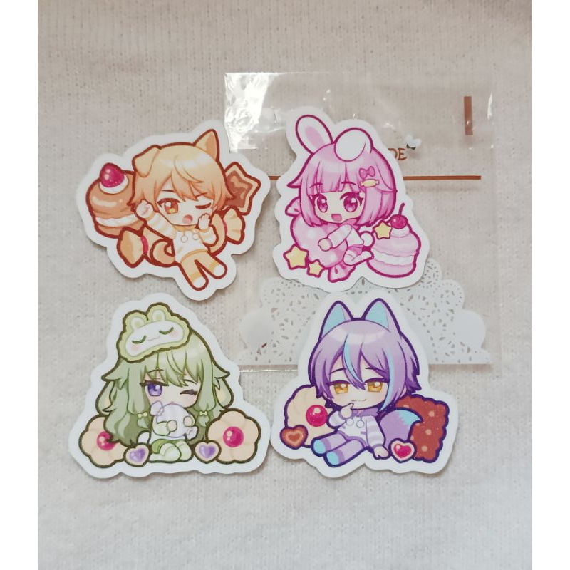 Project sekai Set 4 sticker artist Wonderlands x Showtime // Proseka ...