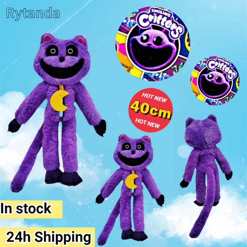 (New 40cm) Nhân vật hoạt hình nhồi bông Catnap Smiling Critters ...