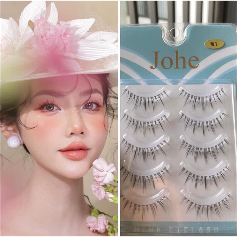 Lông mi giả,mi johe gân trong | Shopee Việt Nam