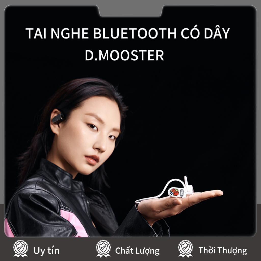 Tai nghe bluetooth D10 có dây thế hệ mới, âm thanh chân thực thiết kế ...
