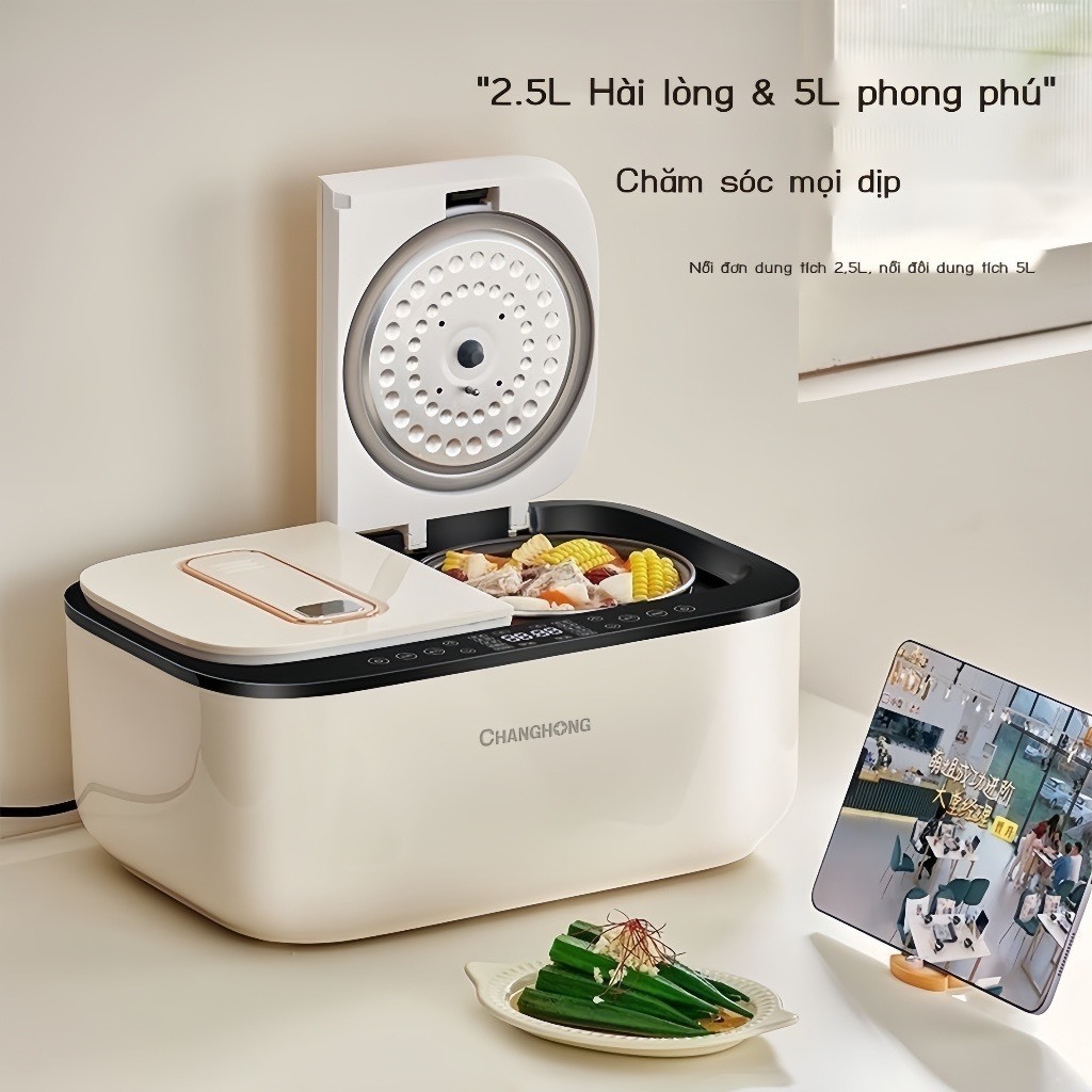 Nồi Cơm Điện Hai Ngăn Nồi Cơm Điện Đôi Đa Năng Mới Cao Cấp | Shopee ...