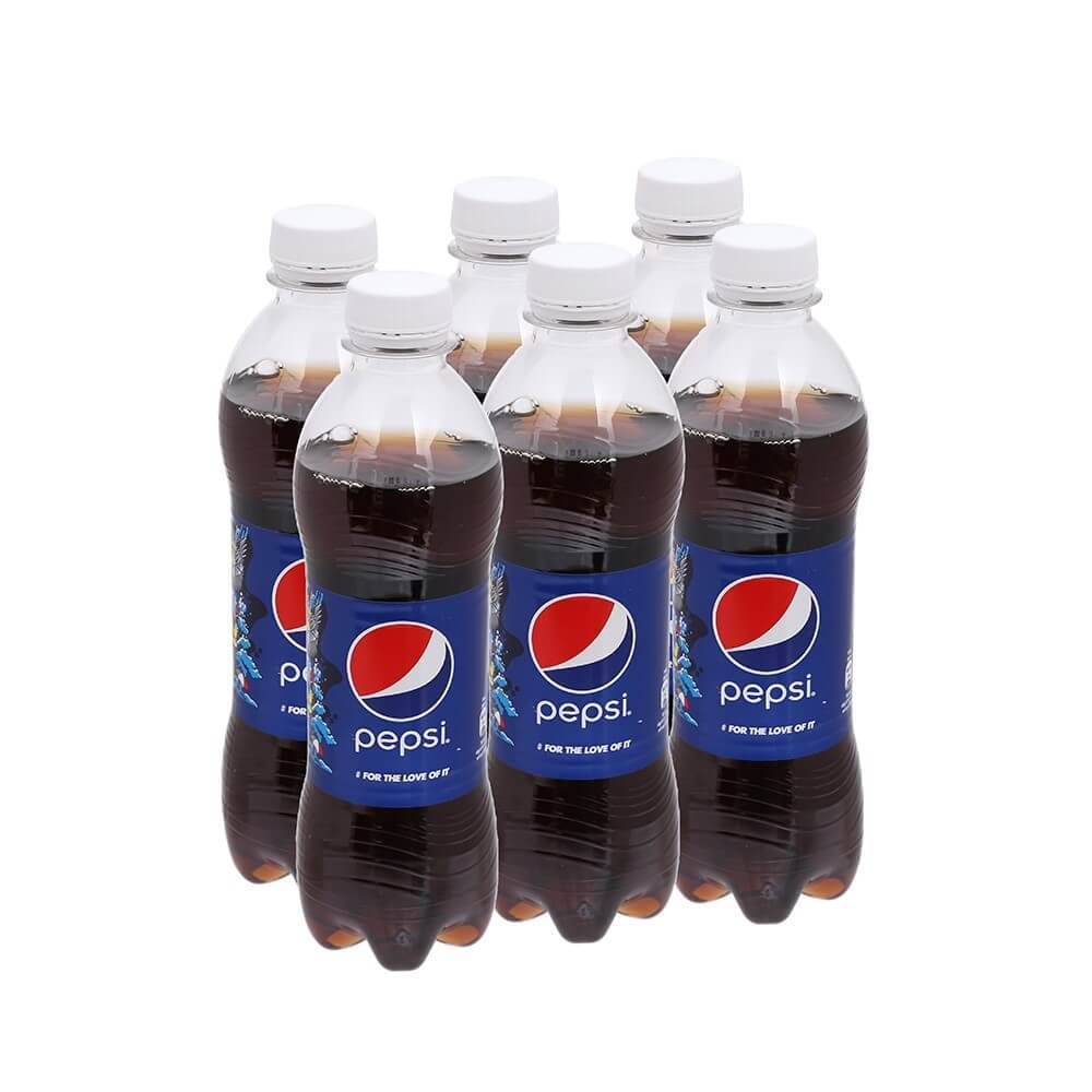 Nước ngọt Pepsi Cola lốc 6 chai x 390ml | Shopee Việt Nam