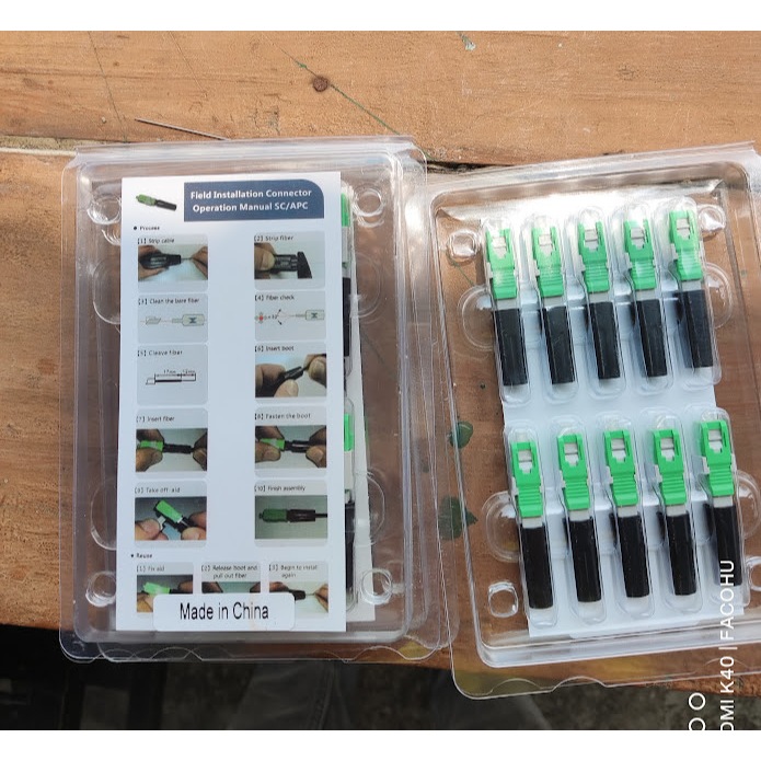 Fast connect - đầu nối nhanh sợi quang FPT ( Combo 10pcs ) | Shopee ...