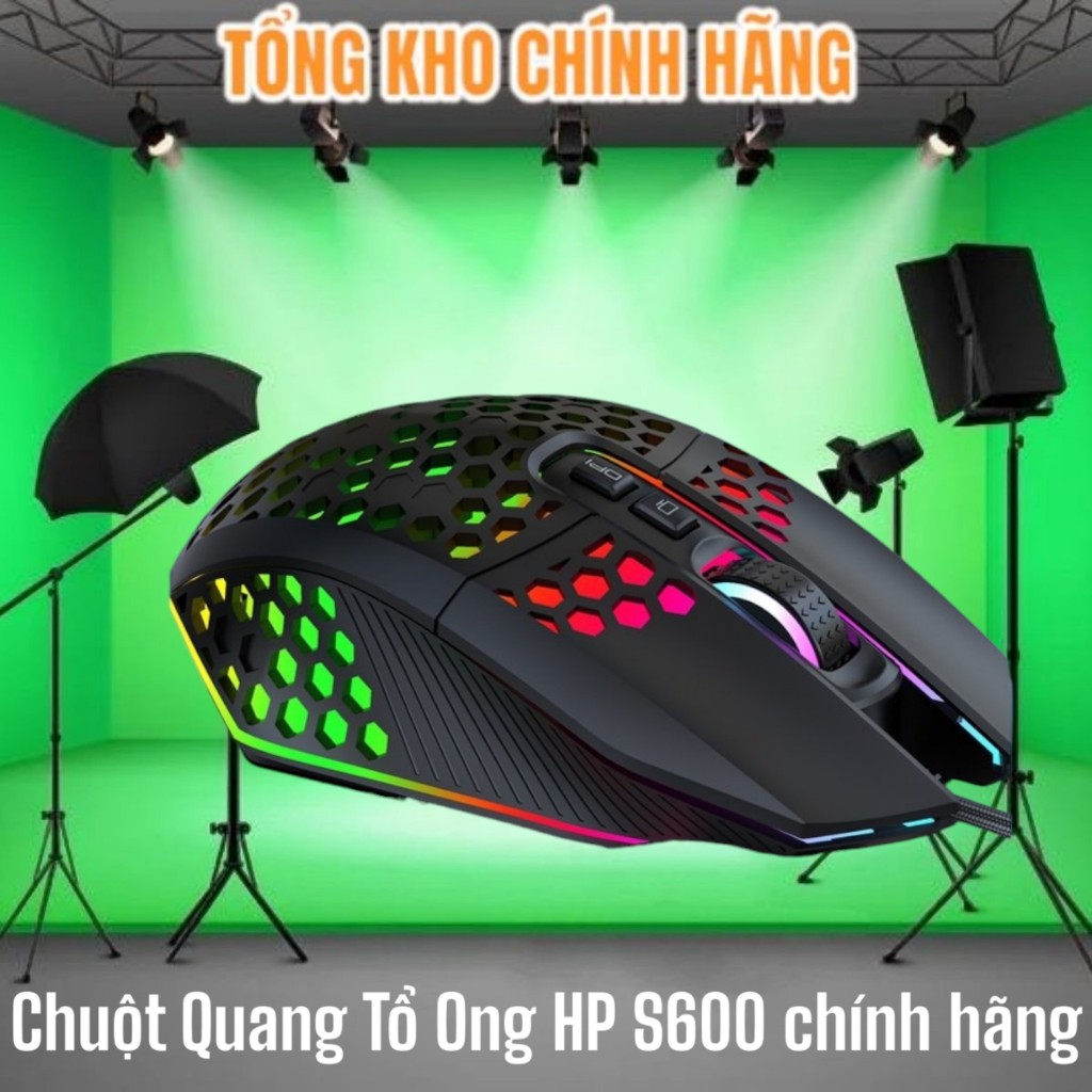 Chuột vi tính có dây HP S600 chính hãng BH 1 năm - Mouse gaming ...