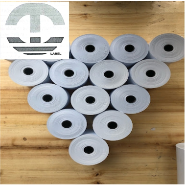Thùng 20 Cuộn Giấy in bill label - Giấy hóa đơn - in Nhiệt khổ k80x80mm ...