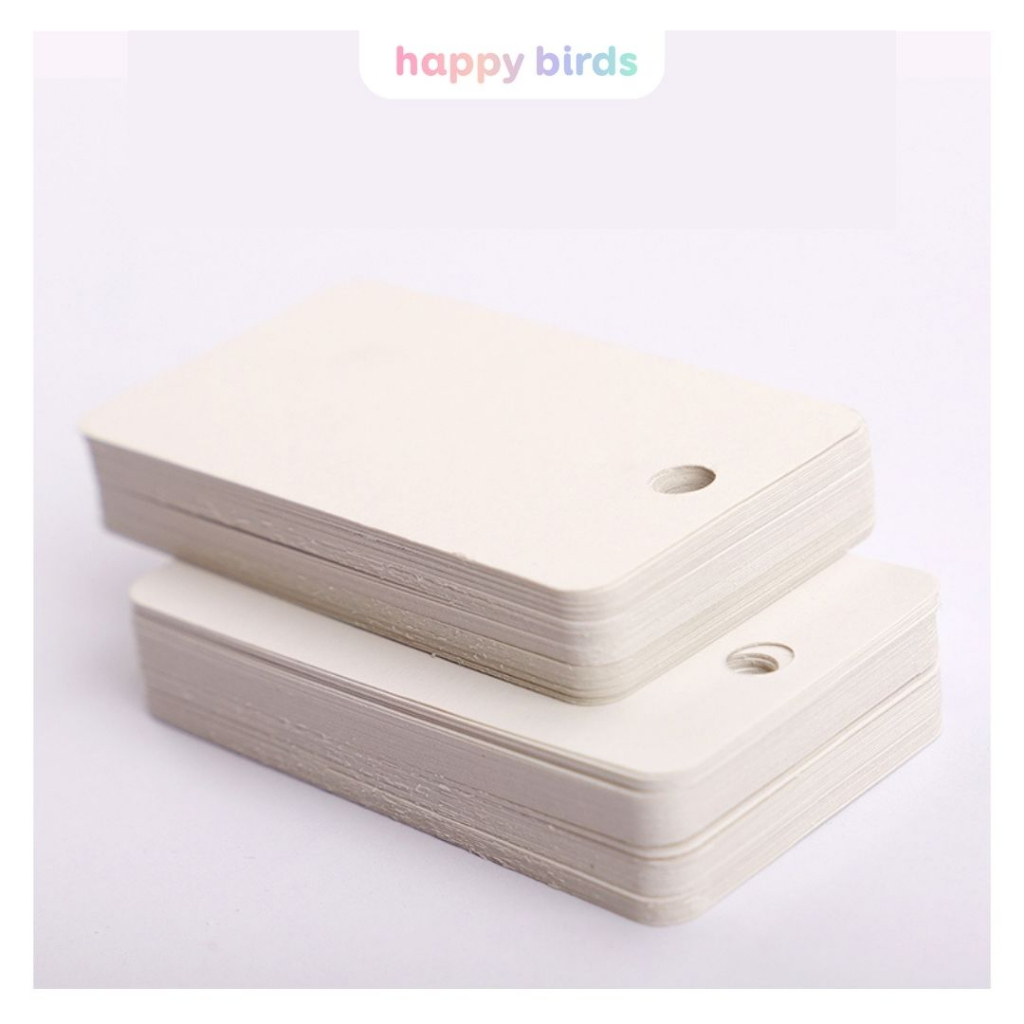 Flashcard thẻ từ vựng giấy ghi chú 5x8cm trắng kèm khoen ngoại ngữ học ...