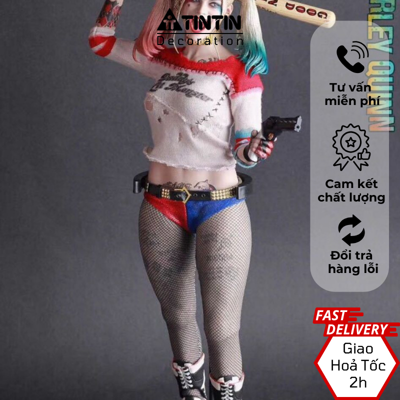 Mô Hình Harley Quinn Trong Suicide Quarter 30 Cm | Shopee Việt Nam