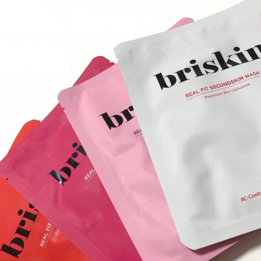 MẶT NẠ BRISKIN - REAL FIT SECONDSKIN MASK | Shopee Việt Nam