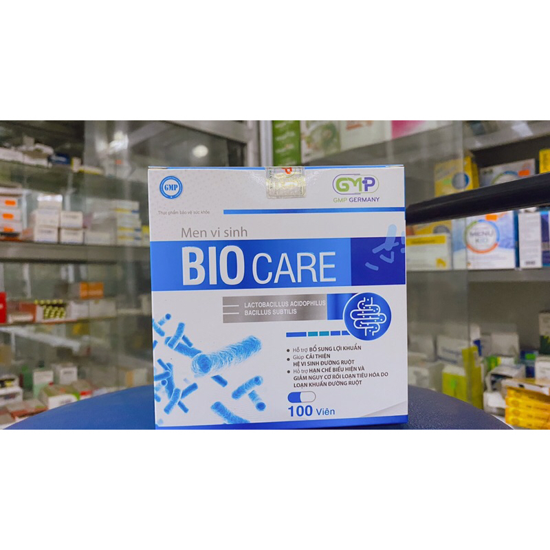 Men Vi Sinh Biocare Hộp 100 Viên | Shopee Việt Nam