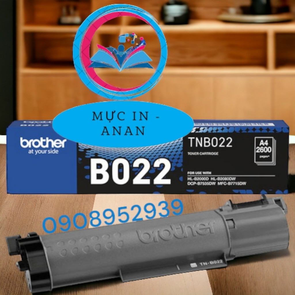 Hộp mực Brother TN- B022 dùng cho máy in Brother DCP- B7535DW / B2000D / B2080DW | Shopee Việt Nam
