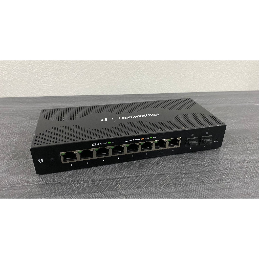 ubnt Ubiquiti - EdgeSwitch 10XP , Bộ chuyển mạch WISP (8) cổng Gigabit ...