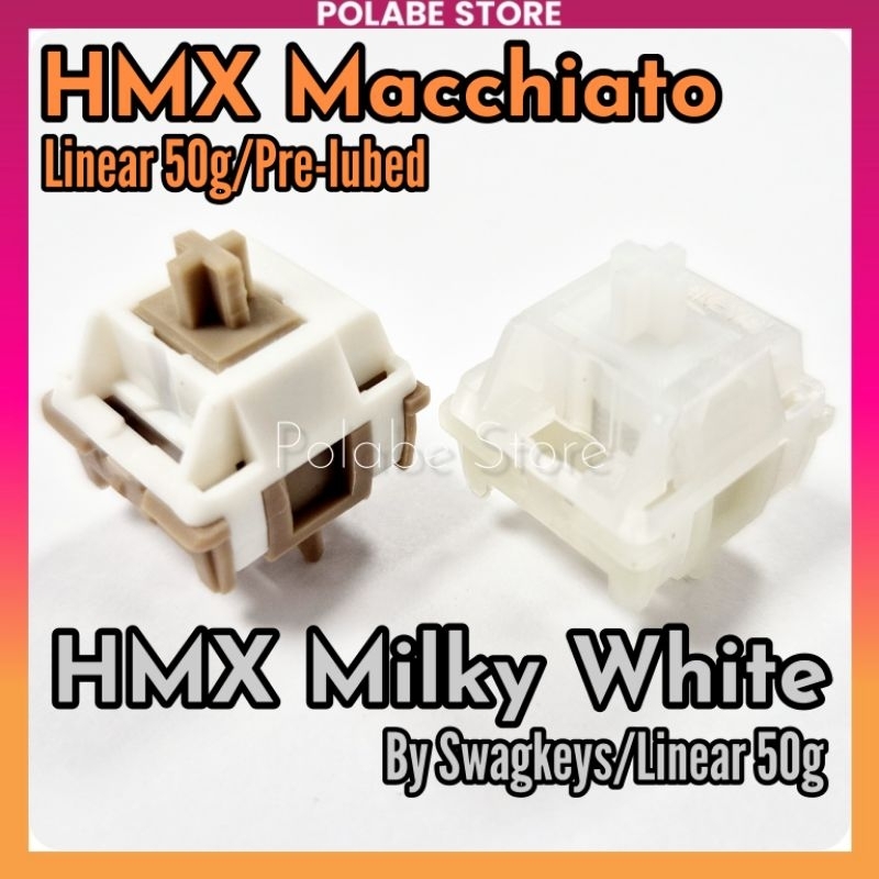 Switch HMX Macchiato linear switch bàn phím Polabe Store | Shopee Việt Nam