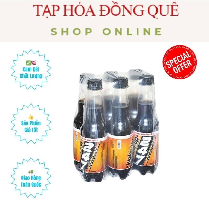 Một Lốc Nước Giải Khát Wake Up 247 (6 chai x 330ml) | Shopee Việt Nam