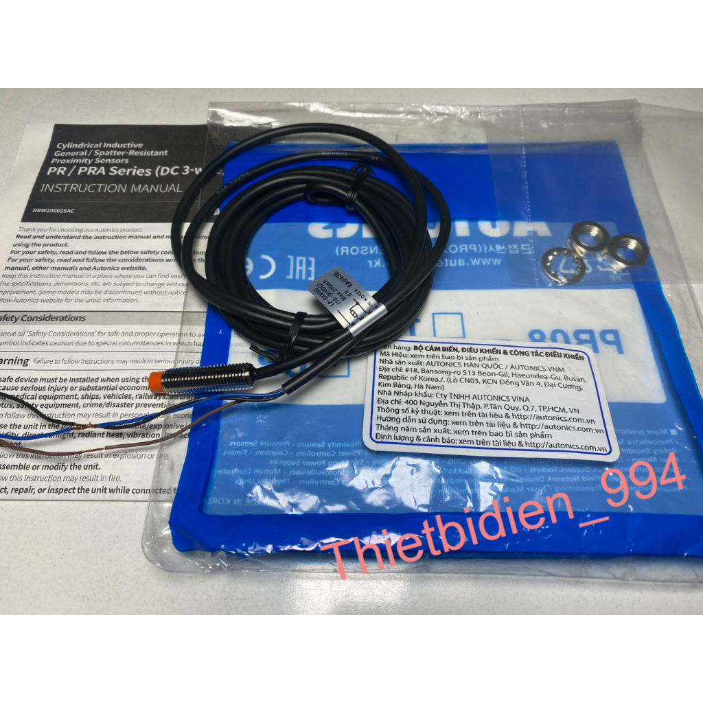 Cảm biến tiệm cận Autonics PR08-2DP 2mm NO-PNP 12-24VDC (chính hãng ...