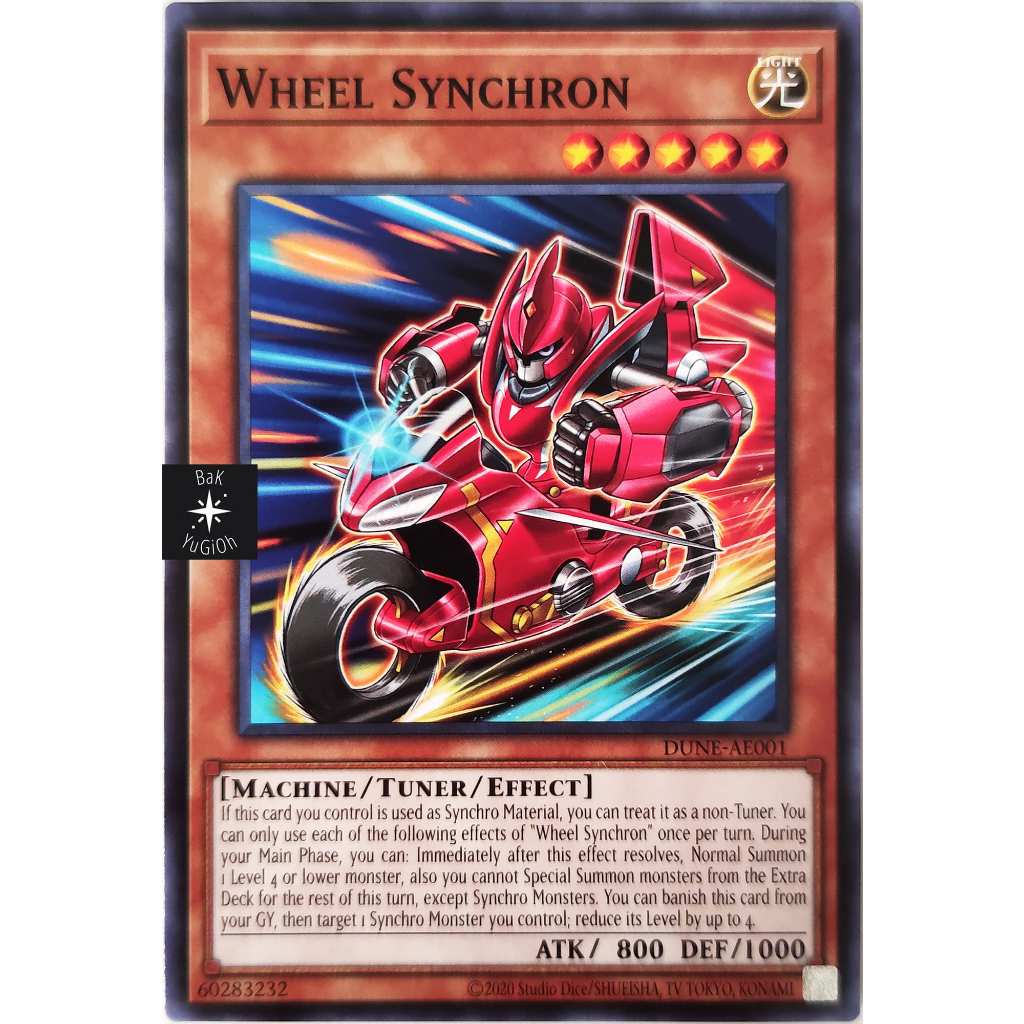 [BaK Yu-Gi-Oh!] [Thẻ Bài Chính Hãng] Wheel Synchron |AE| Common ...