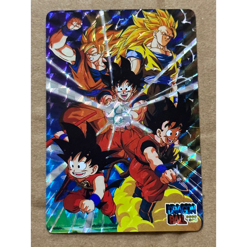 Card bo góc Dragon Ball với hiệu ứng hologram | Shopee Việt Nam
