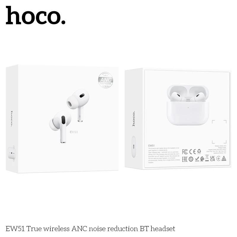 Tai nghe Bluetooth Hoco EW51 chính hãng chống ồn ANC full chức năng có ...