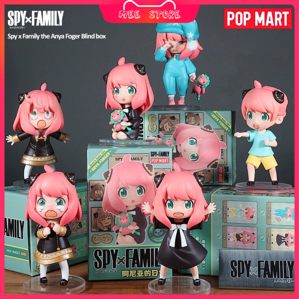 [Blindbox] Hộp Mù Bí Ẩn Nhân Vật Spy x Family Anya Daily Series POPMART ...