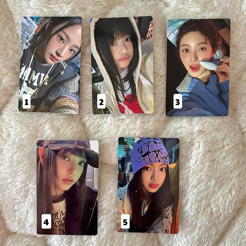 | CARD NEWJEANS OFFICIAL | ~ [Get up, How Sweet, Light Stick ...