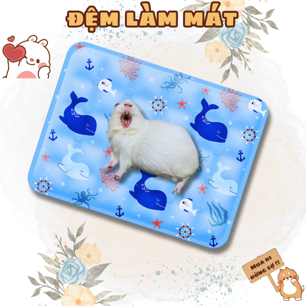 Thảm mát cho Bọ Ú (Chuột Lang) Hamster Thỏ Cảnh Chó Mèo, đệm nước làm ...