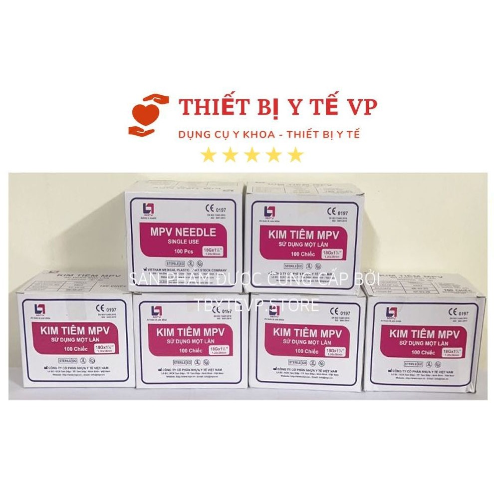 Hộp Kim Tiêm Số 18G MPV Needle (Hộp 100 Chiếc) | Shopee Việt Nam