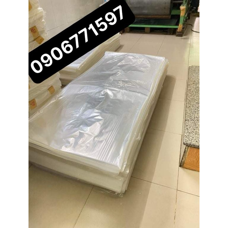 Giấy kiếng màn pp trắng trong gói bánh kẹo mứt nem chua huế chả lụa vv ...