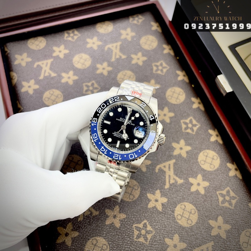 [Full Box] Đồng Hồ Rolex Bat Man GMT-Master II Máy Cơ Automatic - Size ...