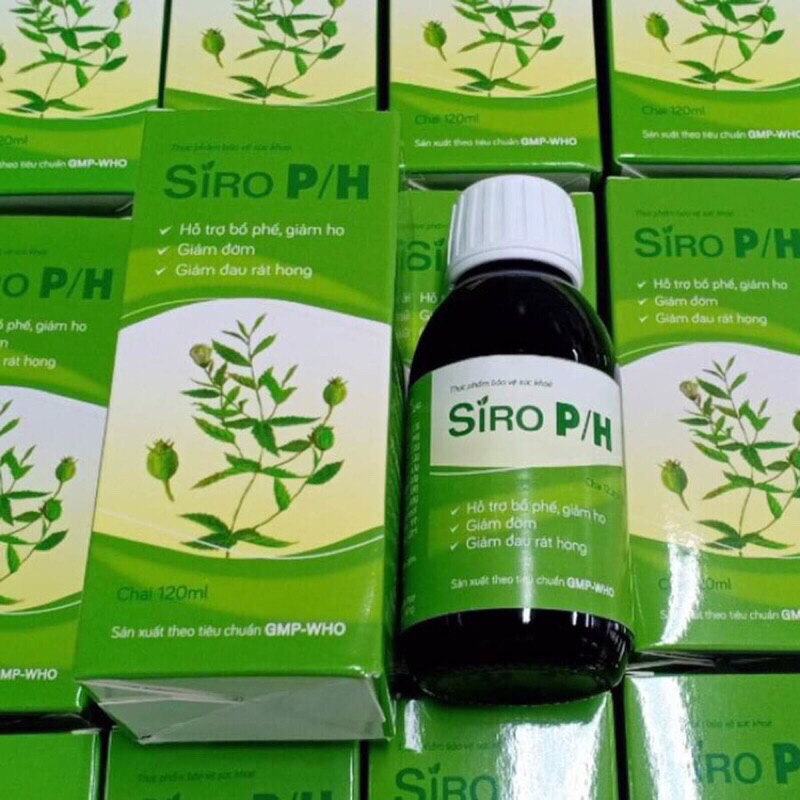 Siro PH ( Ho PH) phúc hưng bổ phế , giảm ho, giảm đau rát họng 120 ml | Shopee Việt Nam