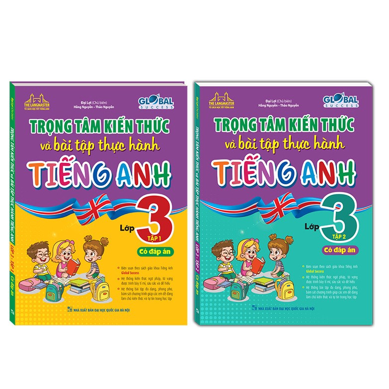 Sách - combo 2c GLOBAL SUCCESS - Trọng tâm kiến thức và bài tập thực ...