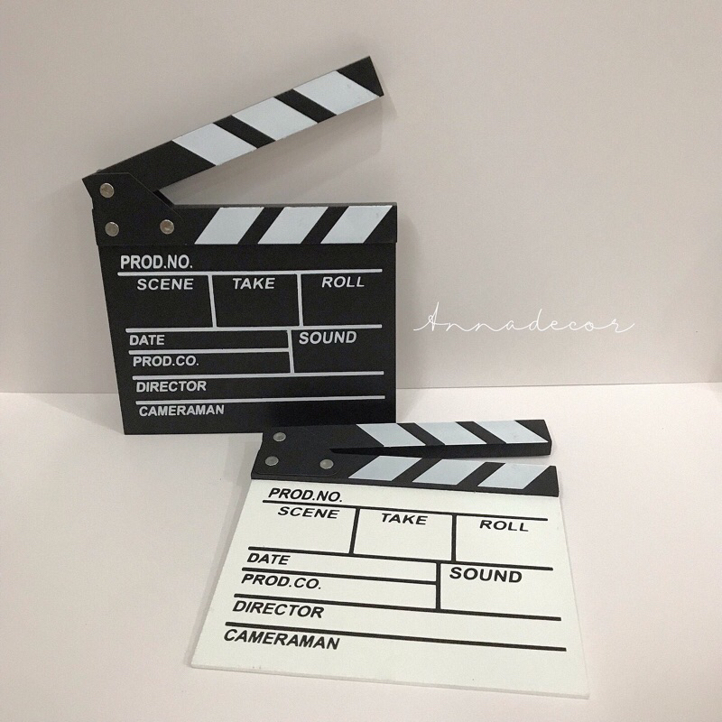 Bảng cắt phim bảng action bảng clapper đạo diễn quay phim đạo cụ chụp ...