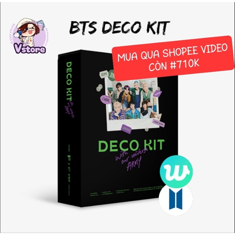 VStore - duyendo97 BTS DECO KIT 2022 (hàng có sẵn) | Shopee Việt Nam