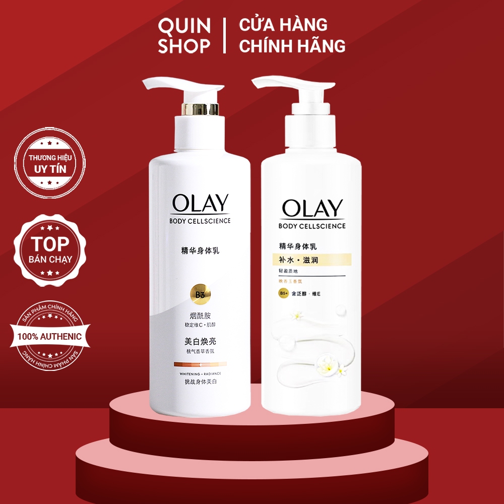 Dưỡng Thể Trắng Da, Chống Lão Hóa Olay Body Cellscience B5 + Vitamin E ...
