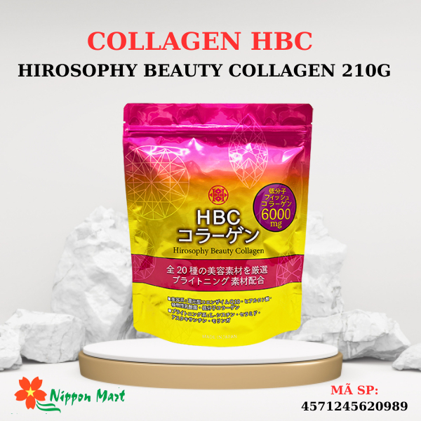 Collagen HBC HIROSOPHY 210G | Shopee Việt Nam