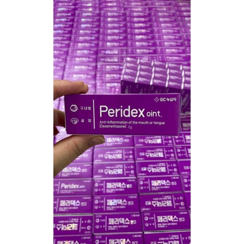 THUỐC BÔI NHIỆT MIỆNG PERIDEX HÀN QUỐC _ 6g | Shopee Việt Nam