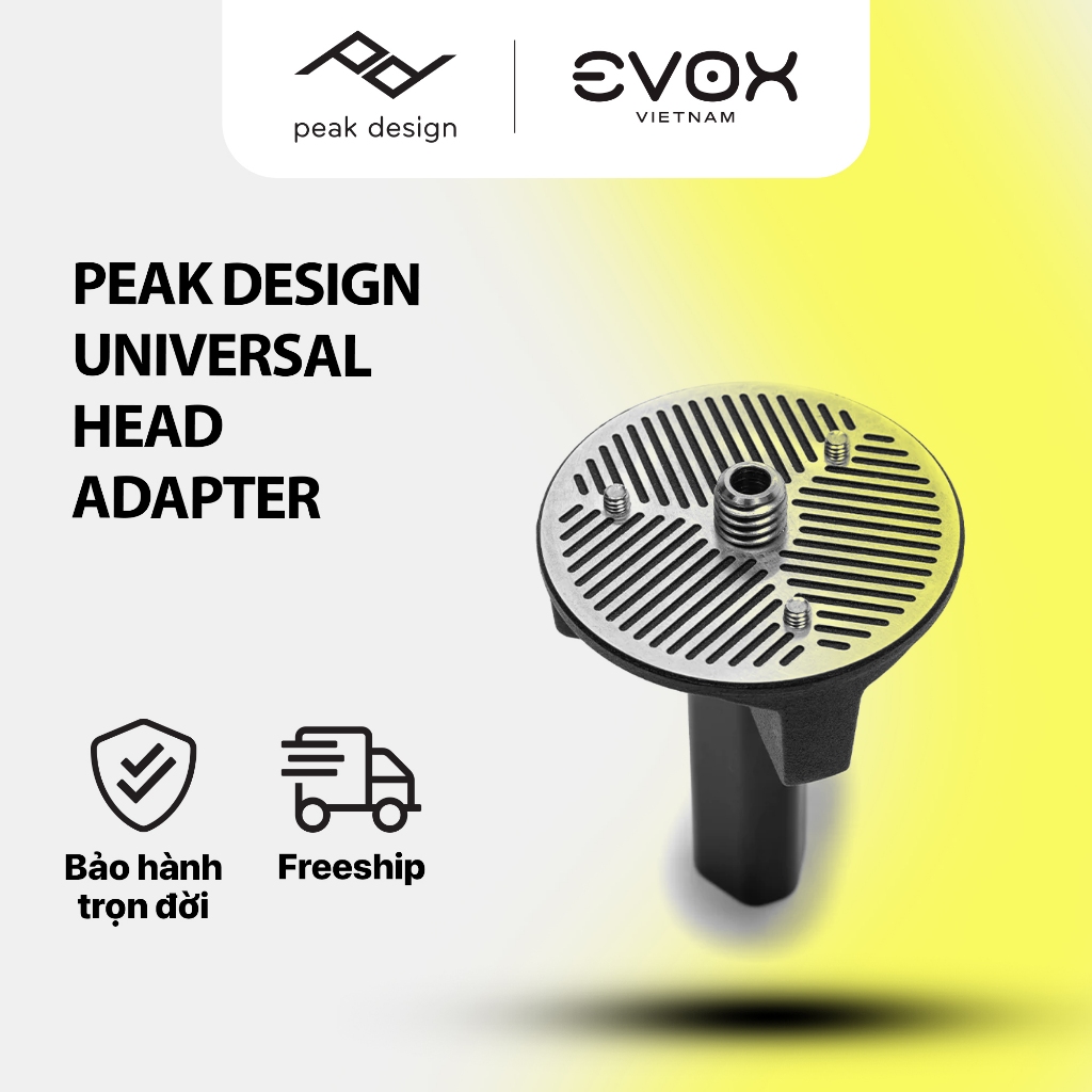 Peak Design Universal Head Adapter - Hàng chính hãng - Bảo hành trọn ...