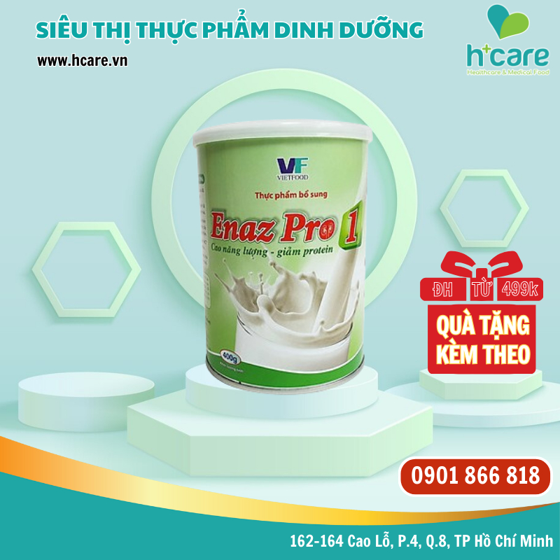 Sữa bột cho người suy thận VietFood Enaz Pro 1 400g | Shopee Việt Nam