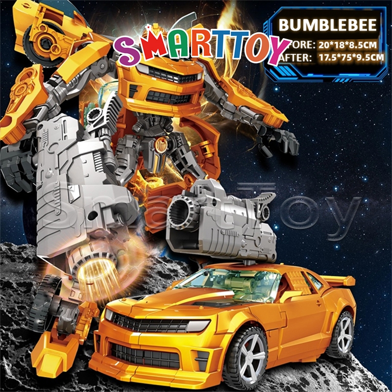 Robot người máy biến hình xe ô tô Transformer Optimus Prime, Bumblebee ...