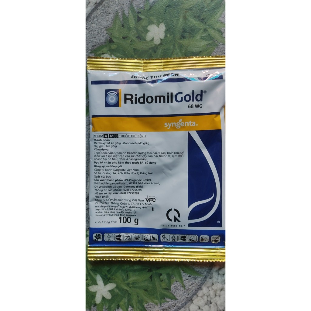 Ridomil Gold 100gr thuốc trừ nấm | Shopee Việt Nam
