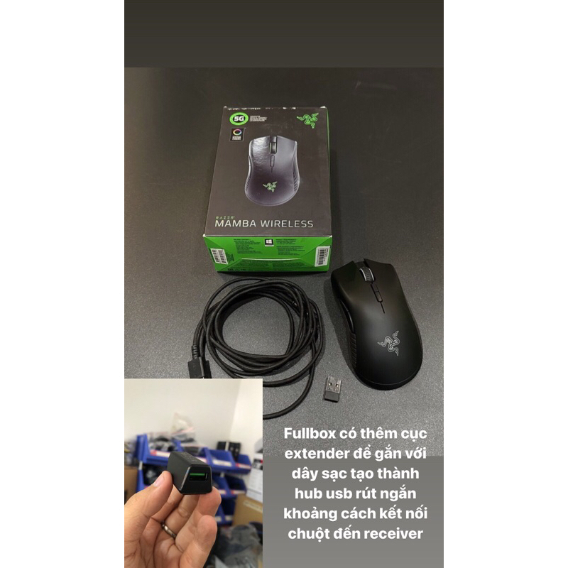 [HÀNG CHÍNH HÃNG] - Chuột gaming không dây Razer Mamba/ Basilisk/ Viper ...