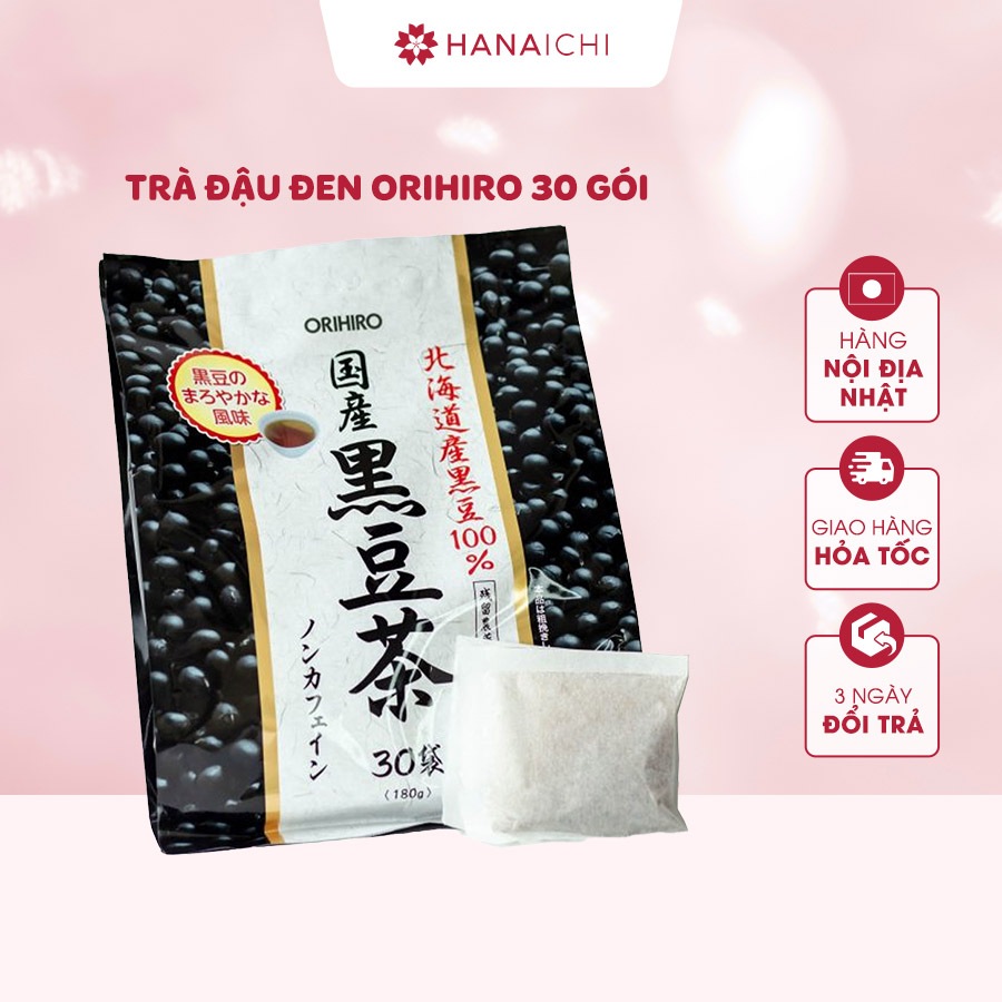 Trà đậu đen Orihiro 30 gói giải nhiệt, thanh lọc cơ thể, làm đẹp da - Nội địa Nhật | Shopee Việt Nam