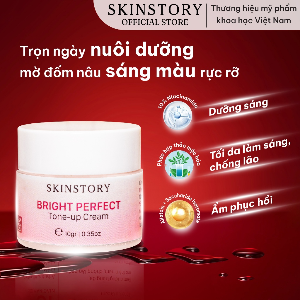 Kem dưỡng trắng da Bright Perfect 10gr, dưỡng trắng da mặt và body ...