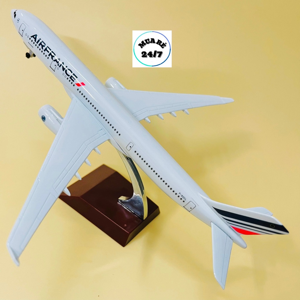 Máy Bay Mô Hình AIR FRANCE" 20CM Kim Loại Cao Cấp, Sơn Tĩnh Điện Bóng ...